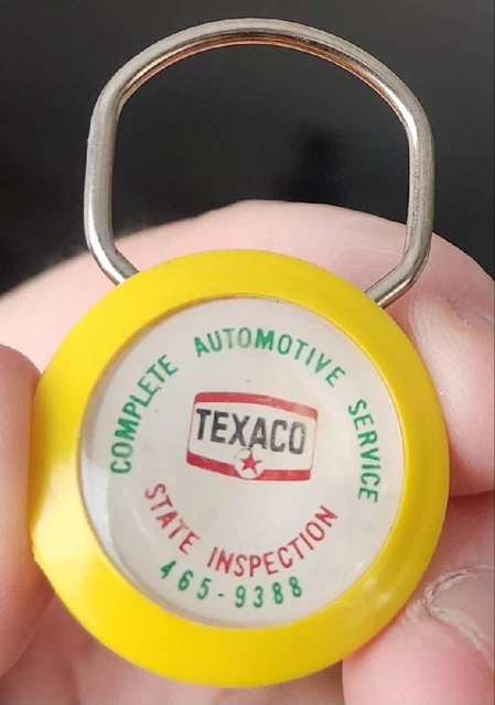 RARE VINTAGE TEXACO Automotive A-Vee Service Gas Station Hollis Ny. Key ...