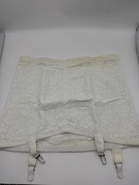 VTG CROWN-ETTE CROWNETTE Open Bottom Girdle 4 Garters 5X Style 212 ...