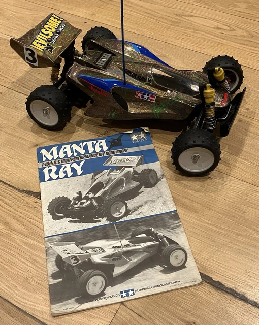 ORIGINAL 1990 TAMIYA Manta Ray 1/10 RC 4x4 Off Road Racer £86.08 ...