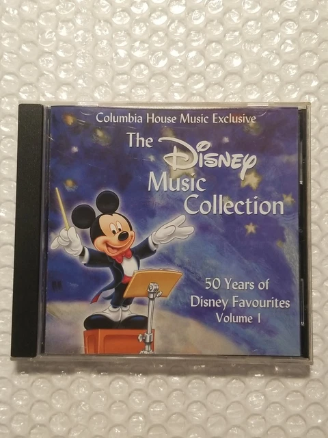 THE DISNEY MUSIC Collection 50 Years Vol 1 (CD) Disc NM Columbia House ...