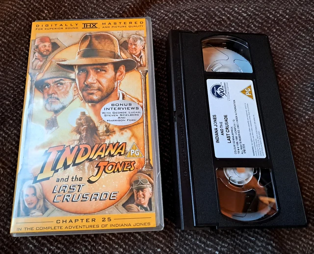INDIANA JONES AND The Last Crusade (VHS Video, 2000) Includes bonus ...
