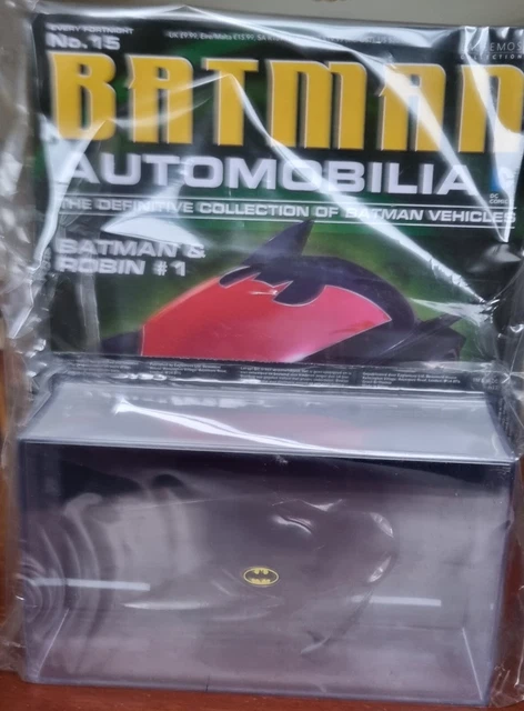 BATMAN AUTOMOBILIA MODEL Batman Batmobile Vehicle & Magazine Unopened ...