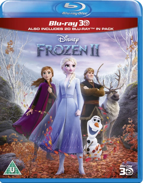 FROZEN II (BLU-RAY) Kristen Bell Idina Menzel Josh Gad Jonathan Groff £ ...