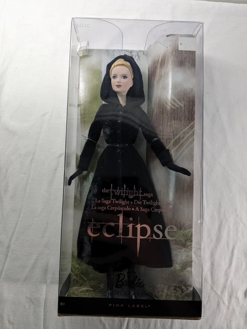 TWILIGHT SAGA ECLIPSE Jane Barbie Collector Doll Pink Label Mattel ...
