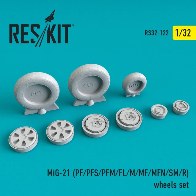 RESKIT RS32-0122 SCALE 1:32 MiG-21 PF, PFS, PFM, FL, M, MF, MFN, SM R ...