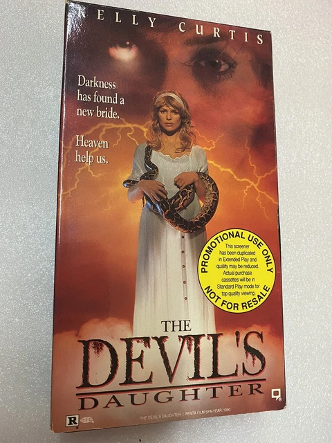 THE DEVIL'S DAUGHTER/LOWER Level (1991) VHS Promo Screener, RARE, Kelly ...