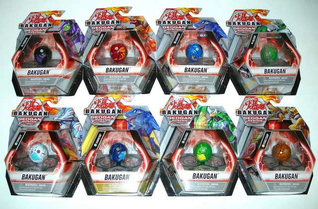 BAKUGAN GEOGAN RISING Baku-Core Ball - Choice of Figures - Rare & Super ...