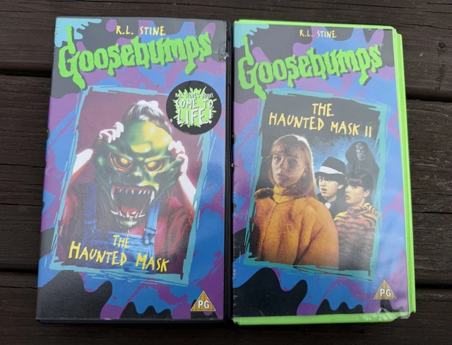 1996 GOOSEBUMPS TAPES set , the haunted mask and the haunted mask 2 £3. ...