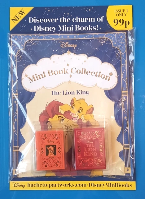 DISNEY THE LION King Mini Book Collection Issue 1 Hachette Partwork inc ...