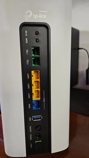 TP LINK XB432V Wind 3 HUB Router BE7200 WiFi 7 Wind Tre FTTH 2.5GhZ NO ...