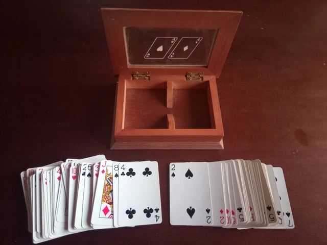 CARTE DA GIOCO 1907 Peugeot Auto D'epoca Vintage Con Scatola EUR 29,00 ...