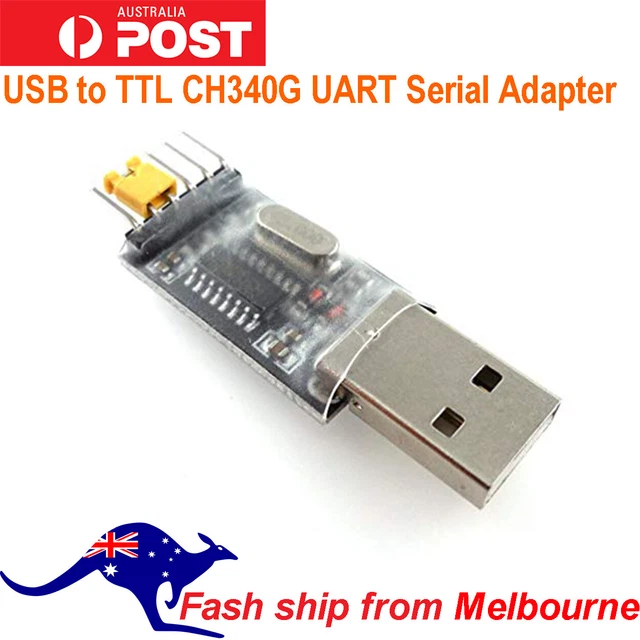 ULTRA-STABLE USB TO TTL CH340G UART Serial Adapter Module STC 5V/3.3V ...