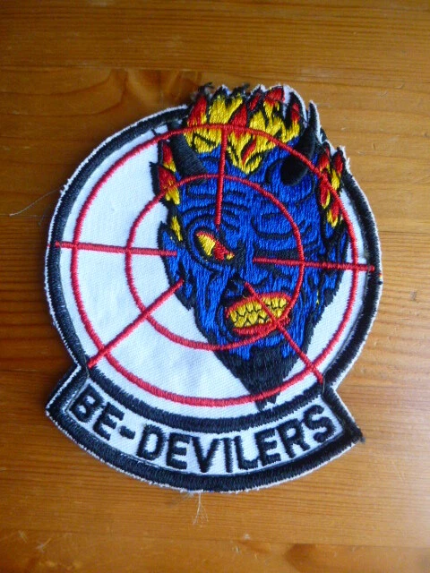 VF-74 BE-DEVILERS F-14 Tomcat Patch 80's Original NAS Oceana US Navy ...