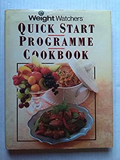 WEIGHT WATCHERS QUICK Start Programme Livre de Recettes Reliure EUR 6 ...