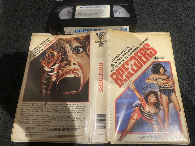 RARE/ BREEDERS VHS/ Original Roadshow/Premiere Horror Video $85.00 ...