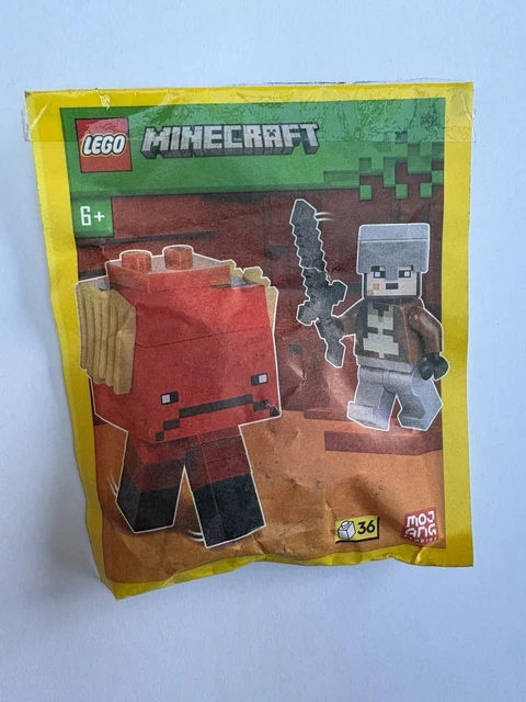 LEGO MINECRAFT NETHER Hero & Strider Mini Set 662402 | Brand New Sealed ...