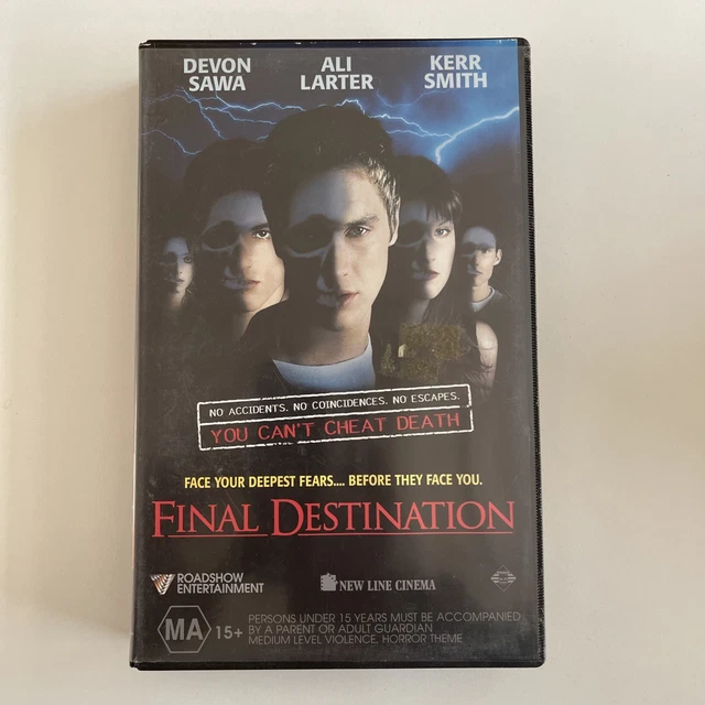 FINAL DESTINATION VHS Video Tape Big Box Roadshow $40.00 - PicClick AU