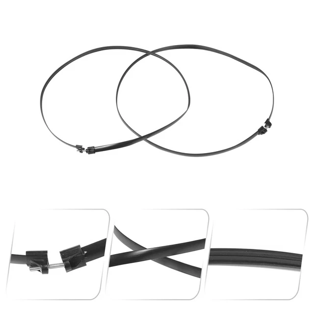 2 PCS ELECTRIC Fan Plastic Fixed Net Hoop Fan Accessories Replacement ...