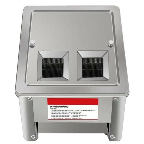 COMMERCIAL ELECTRIC MEAT Cutter Slicer Flesh Shredding Cutting Machine ...