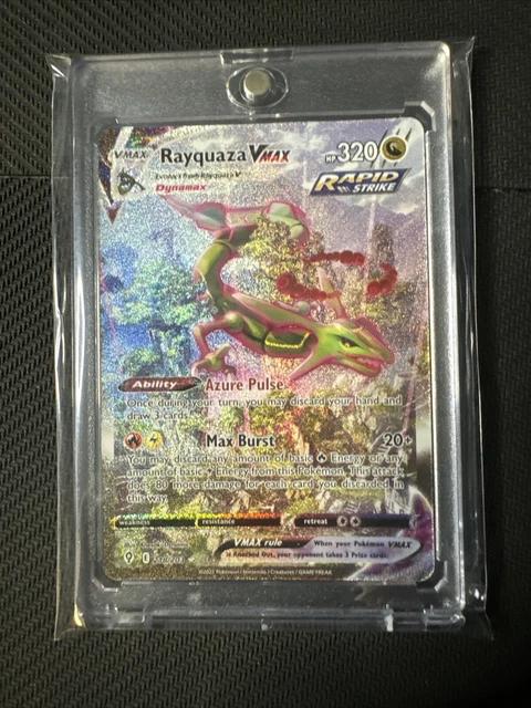 POKEMON EVOLVING SKIES 218/203 Alternate Alt Art Rayquaza VMAX EUR 289 ...