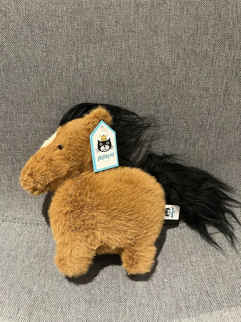 JELLYCAT CLIPPY CLOP Bay Pony - Small Pony Plush Soft Toy 7” New With ...
