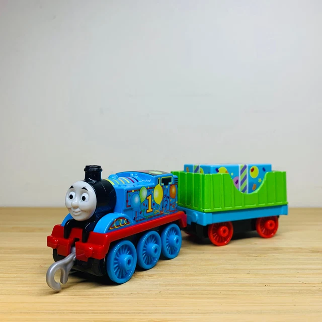 HAPPY BIRTHDAY THOMAS - Thomas & Friends Trackmaster Push Along Metal ...