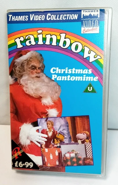 THAMES VIDEO COLLECTION Rainbow Christmas Pantomime VHS Tape - UNTESTED ...