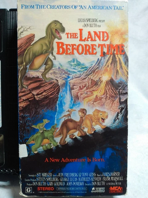 THE LAND BEFORE Time (VHS, 1989) MCA Original £6.38 - PicClick UK