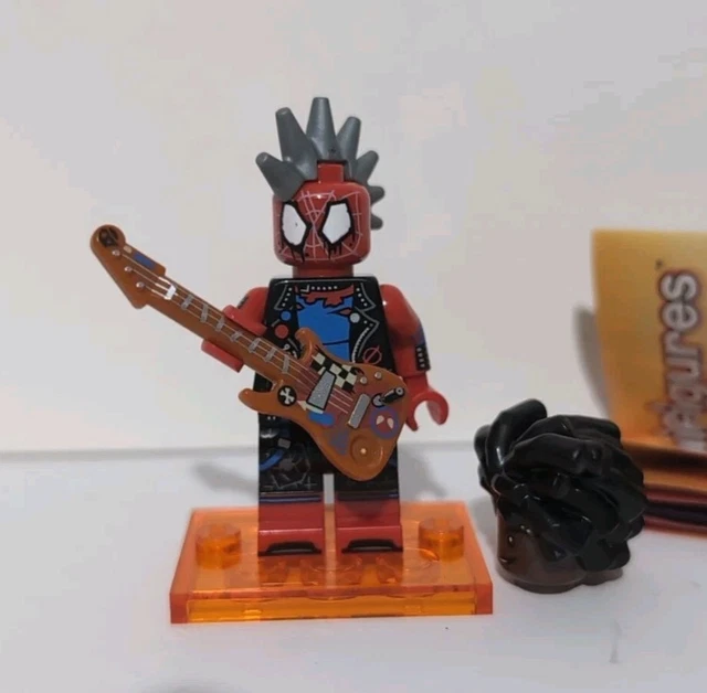 LEGO - SPIDER-MAN Across The Spider-Verse CMF Spider-Punk Minifigure ...