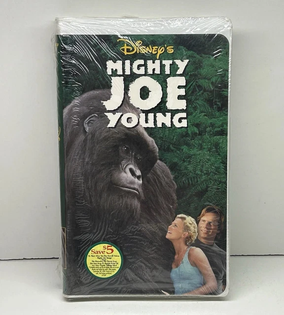 MIGHTY JOE YOUNG VHS Disney Video Tape Clamshell Case Inserts Nearly ...