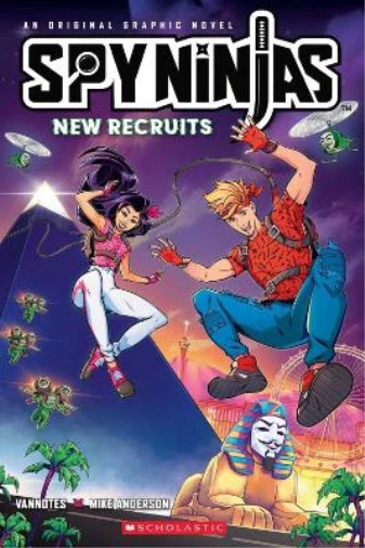 VANNOTES _ SPY Ninjas Graphic Novel 2 New Recruits (Poche) Spy Ninjas ...