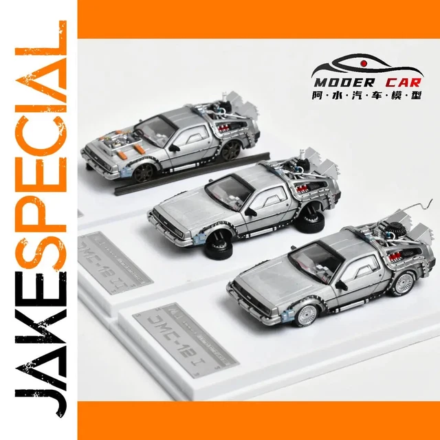DELOREAN DMC 12 1:64 Diecast Car Model EUR 57,59 - PicClick FR