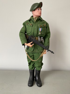 ACTION MAN GREEN Beret original 60’s outfit with 40th Anniversary ...