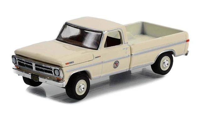 GREENLIGHT 1:64 CHUTE Guy 1972 Ford F250 Camper Spécial Miniature ...