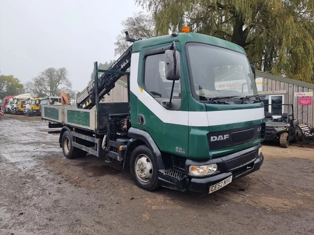 DAF LF 45.150 Hiab Crane Lorry £2,250.00 - PicClick UK
