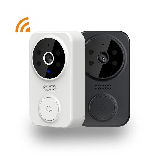 TELECAMERA CITOFONO INTELLIGENTE wireless notifiche istantanee cloud ...