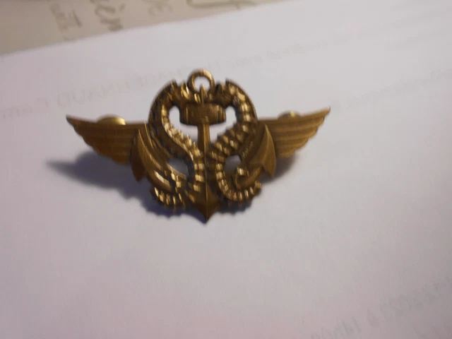 INSIGNE BREVET Nageur de Combat Marine Hubert CPEOM DGSE fab Drago ...
