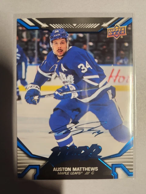 2022-23 UPPER DECK MVP Blue Script #215 Auston Matthews Toronto Maple Leafs $1.42 - PicClick CA