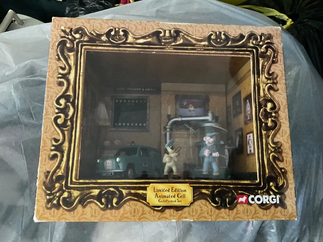 WALLACE AND GROMIT Curse of the Were Rabbit Animated Cell CORGI Limited ...