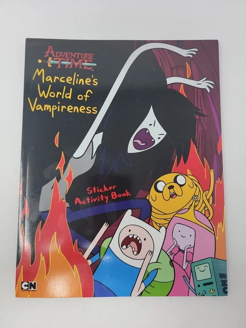 ADVENTURE TIME STICKER Activity Book Poster Marceline's World of ...