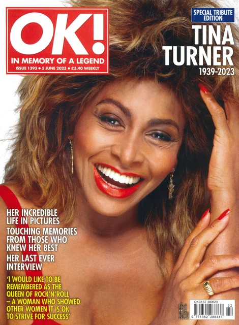 Ok Magazine Tina Turner Special Death Tribute 1939 2023 Kate