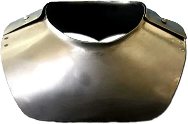 MEDIEVAL KNIGHT GORGET Steel Neck Armor LARP Costume £96.00 - PicClick UK