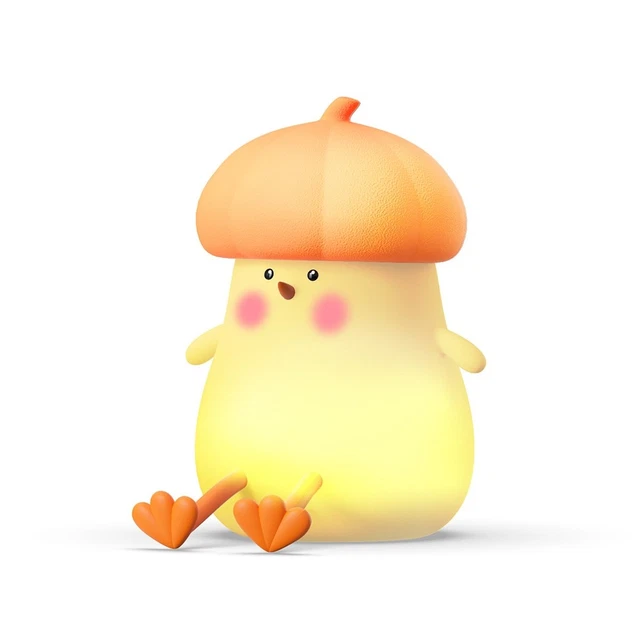 KAWAII'S LITTLE VEGETABLE Chicken Little Night Light Bedroom Cute1649 £ ...