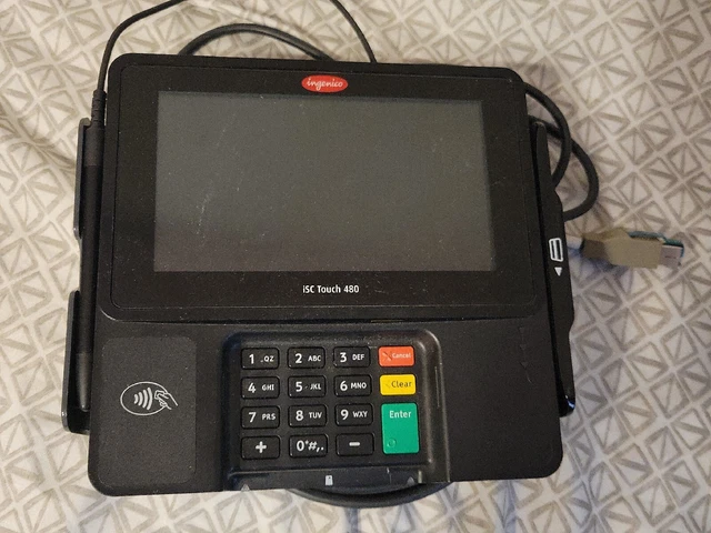 INGENICO ISC480 CREDIT Card Contactless Payment Terminal (ISC480 ...