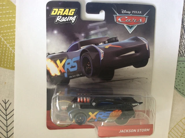 Disney Pixar Cars Drag Racing Jackson Storm New In Pack Rare £4 99