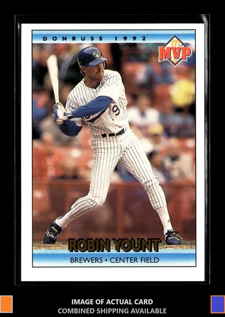 1992 DONRUSS MCDONALD'S MVP #12 brasseurs Robin Yount Milwaukee EUR 1 ...