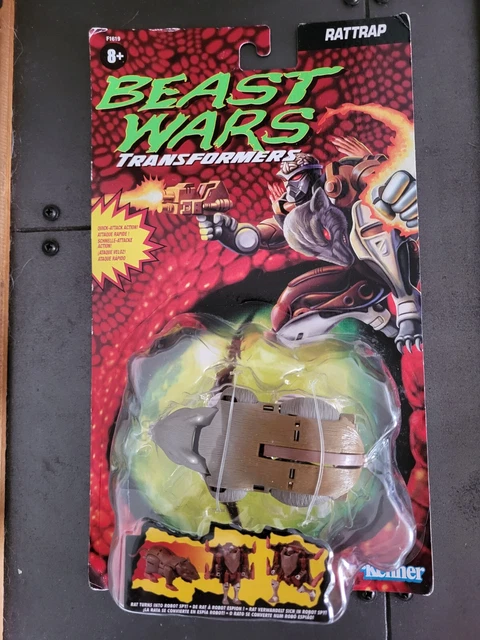 TRANSFORMERS BEAST WARS Vintage Maximal Rattrap Reissue. Brand New. £20 ...