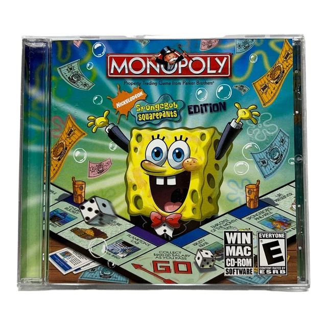 MONOPOLY NICKELODEON SPONGEBOB Squarepants Edition PC Game Complete ...