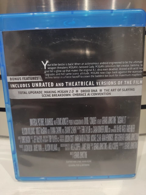 M3GAN 2.0 (BLU-RAY) GENERIC SLEEVE COVER - SEE PHOTOS - DISCOUNTED ...