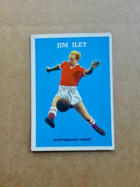 A&BC 1959 FOOTBALL Card - 2nd Second Series - Jim ILEY - Nottingham ...